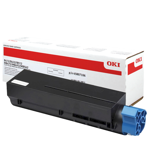Mực In OKI Toner Cartridge MB472/ 492 3K Trang | MÁY IN OKI